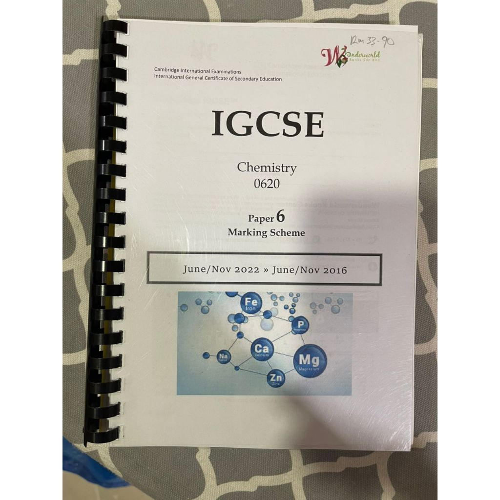 IGCSE past year papers 2016-2022 o-level second hand with answers ...