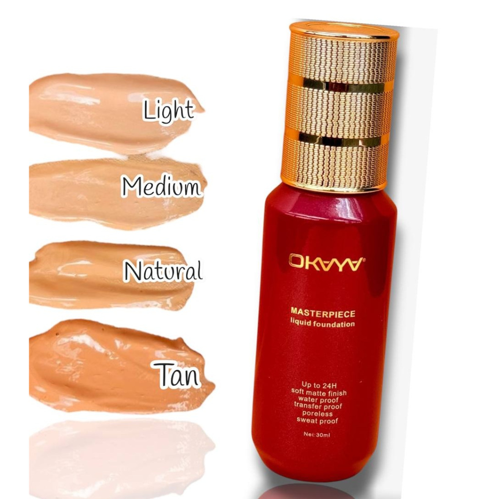 OKAYA Masterpiece Liquid Foundation 30ML | Shopee Singapore