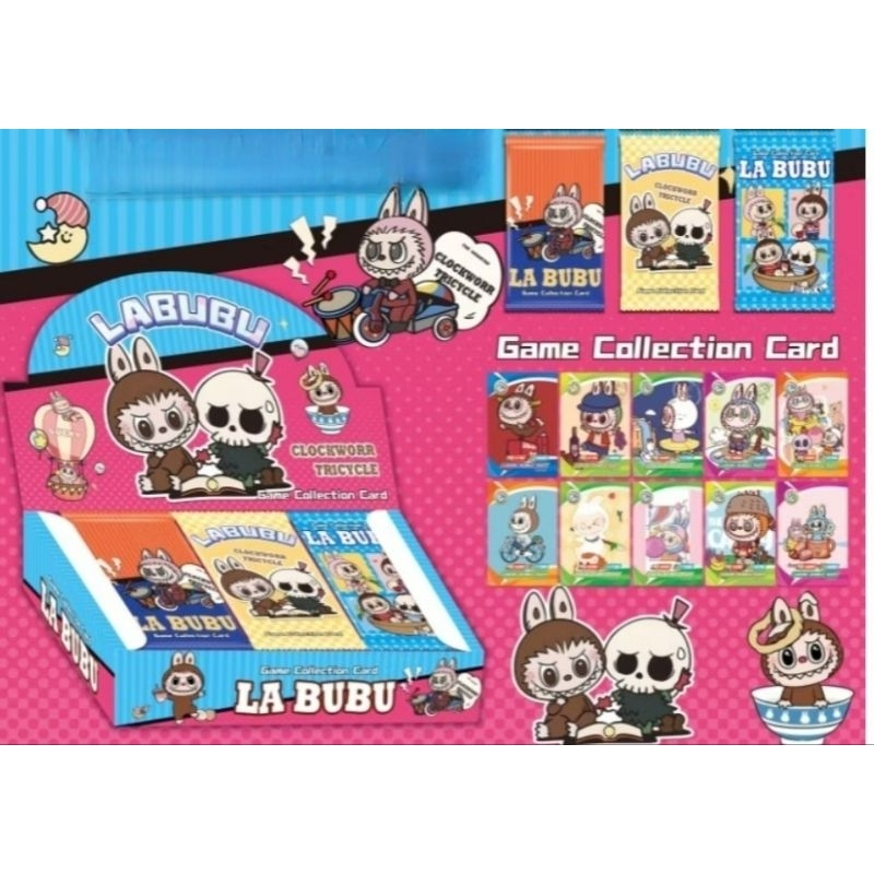 Labubu kad 36pack In 1 Box cards trading cards | Shopee Singapore