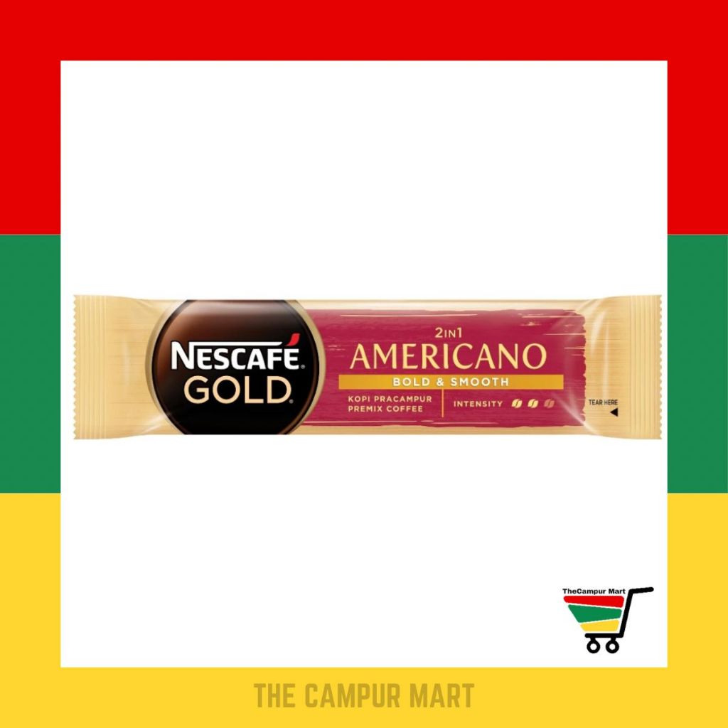TCM Nestle NESCAFE GOLD AMERICANO 2in1 Instant coffee sachets sticks ...