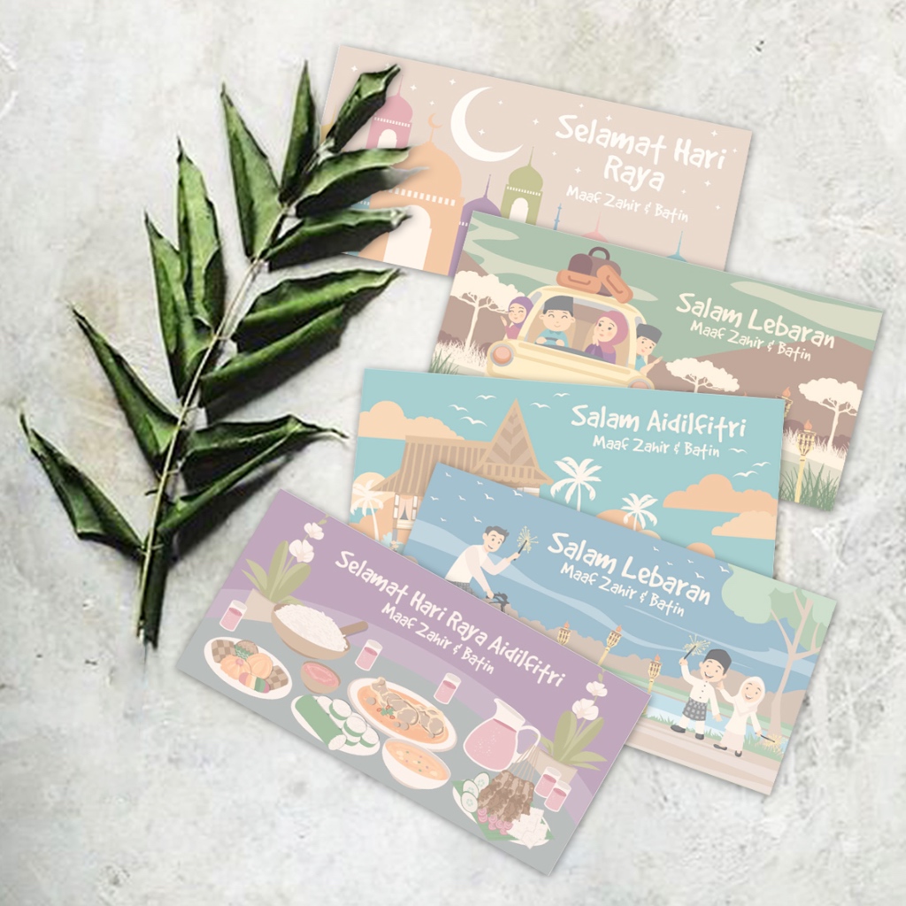 PREMIUM SAMPUL RAYA [Pastel Raya Collection] | Shopee Singapore
