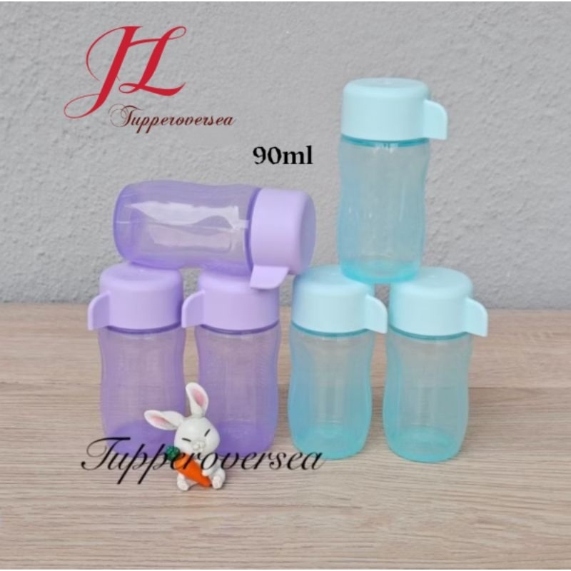 Tupperware Sweet Fun Eco Bottle / Mini Eco Bottle (90ml) - Blue / Purple | Shopee Singapore