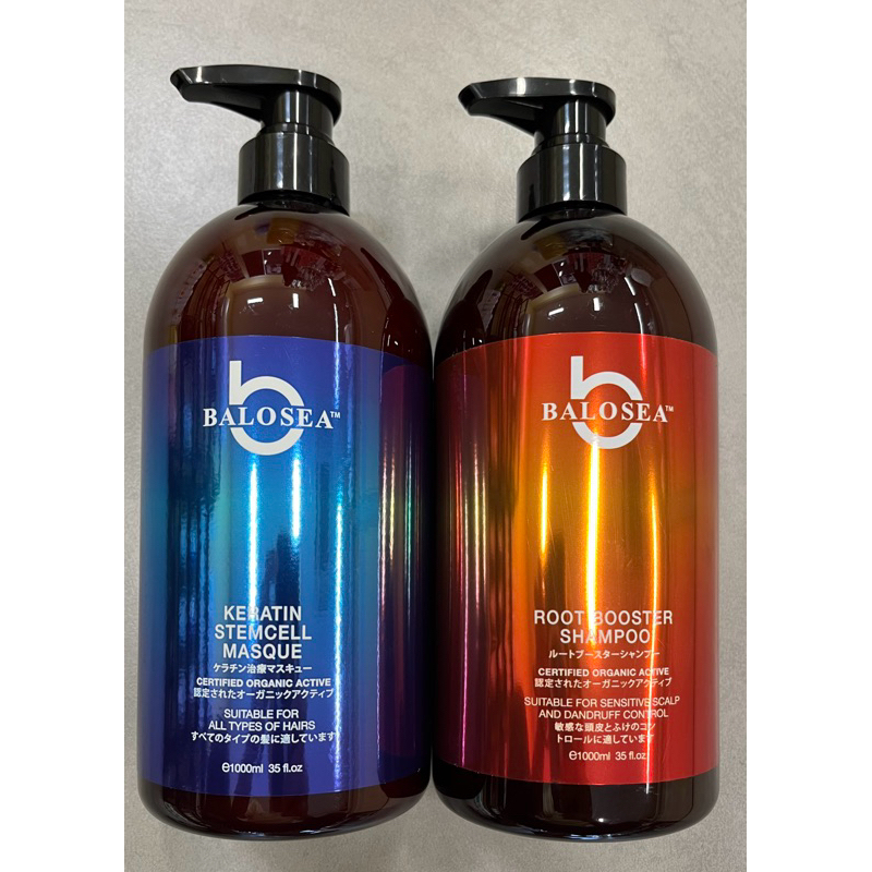 Balosea hair Root booster shampoo/Daily care shampoo/ keratin stemcell ...