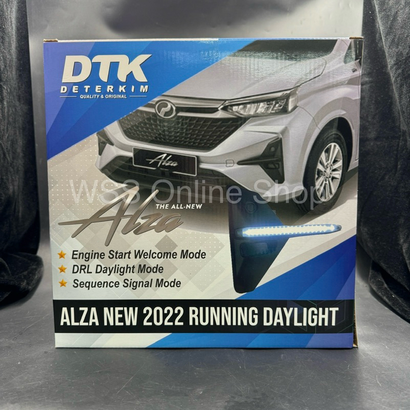 Running LED Daylight with Sequence Signal Light [Perodua Alza] (22 ...