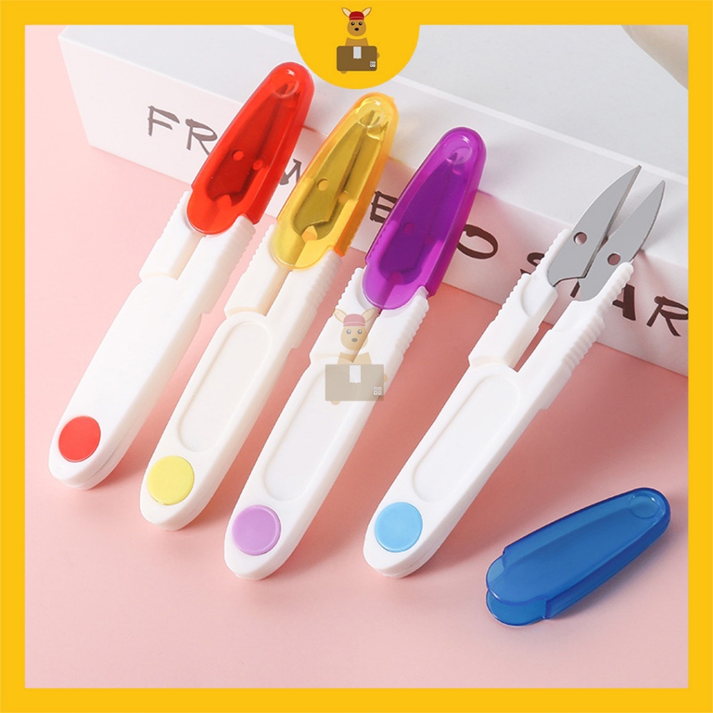 Thread Cutter with Cover Trimming Scissors Clippers Tailor Sewing Snip ...
