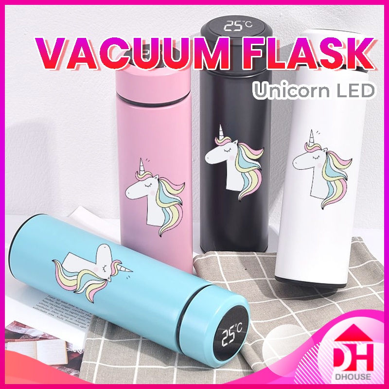 Temperature Display LED Vacuum Flask 304 Stainless Steel Thermal Flasks ...