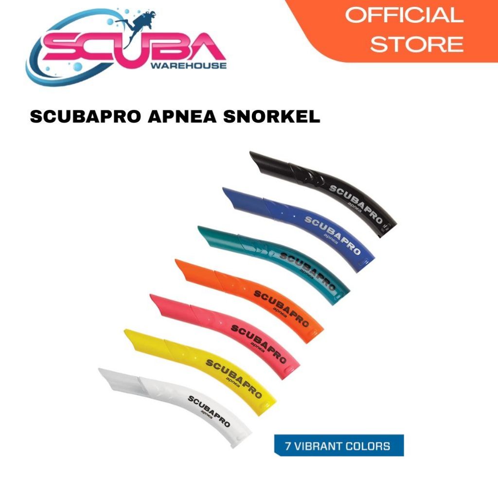 Scubapro Apnea Scuba Diving Snorkel Free Diving Snorkel Snorkeling ...