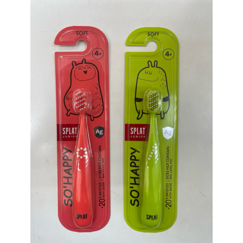 Splat Junior Soft Toothbrush (4+ Year Old) | Shopee Singapore