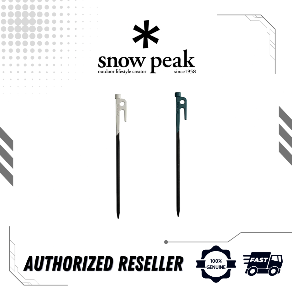 Snow Peak Colour Tent Peg 30 - 1 Piece (30cm) | Shopee Singapore