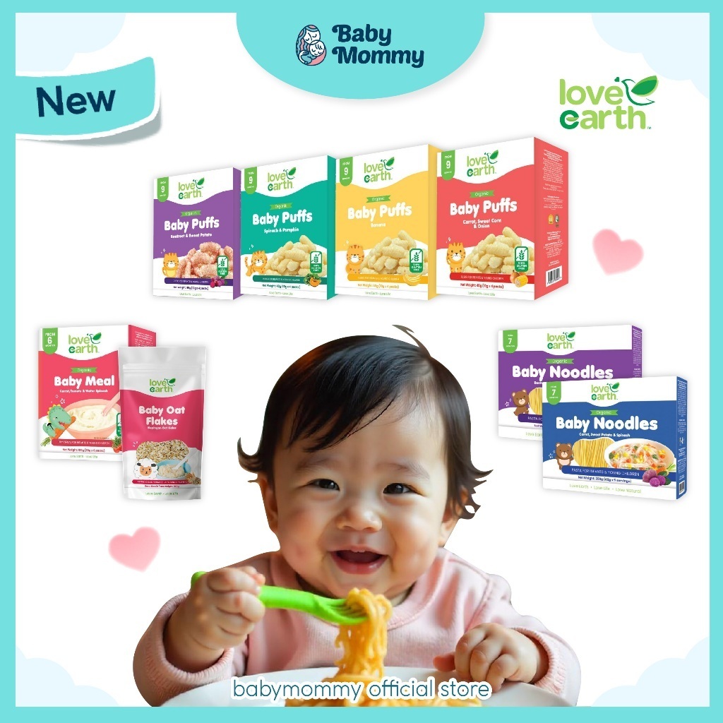 Babymommy Love Earth Organic Baby Noodles Baby Meal Baby Puff Children ...
