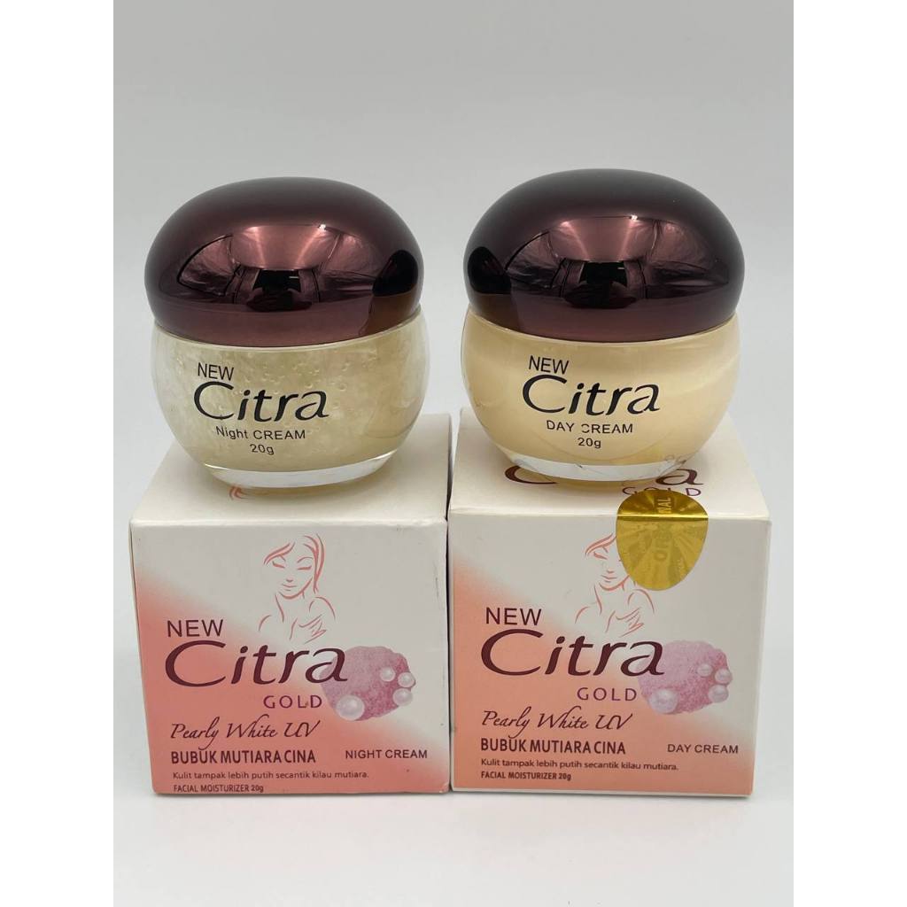CITRA GOLD PEARLY WHITE UV FACIAL MOISTURIZER 20GM | Shopee Singapore