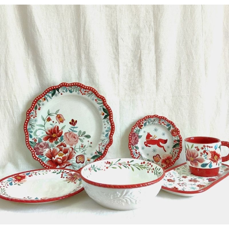 The Pioneer Woman Merry Medow Dinnerware | Shopee Singapore
