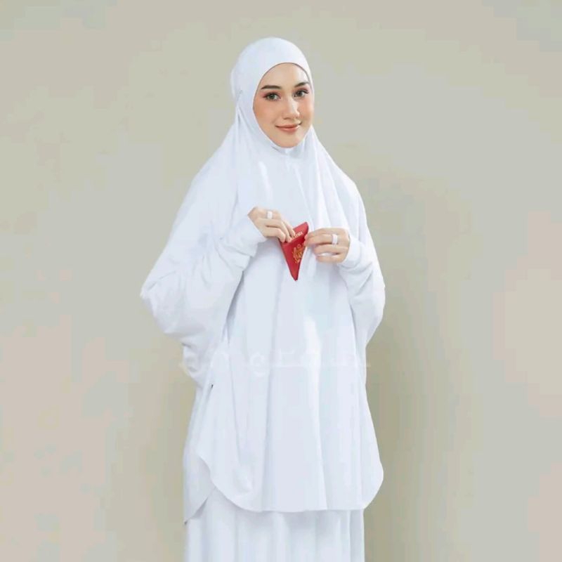 Mini Telekung Handed Telekung umrah Hajj Telekung with pocket instant ...