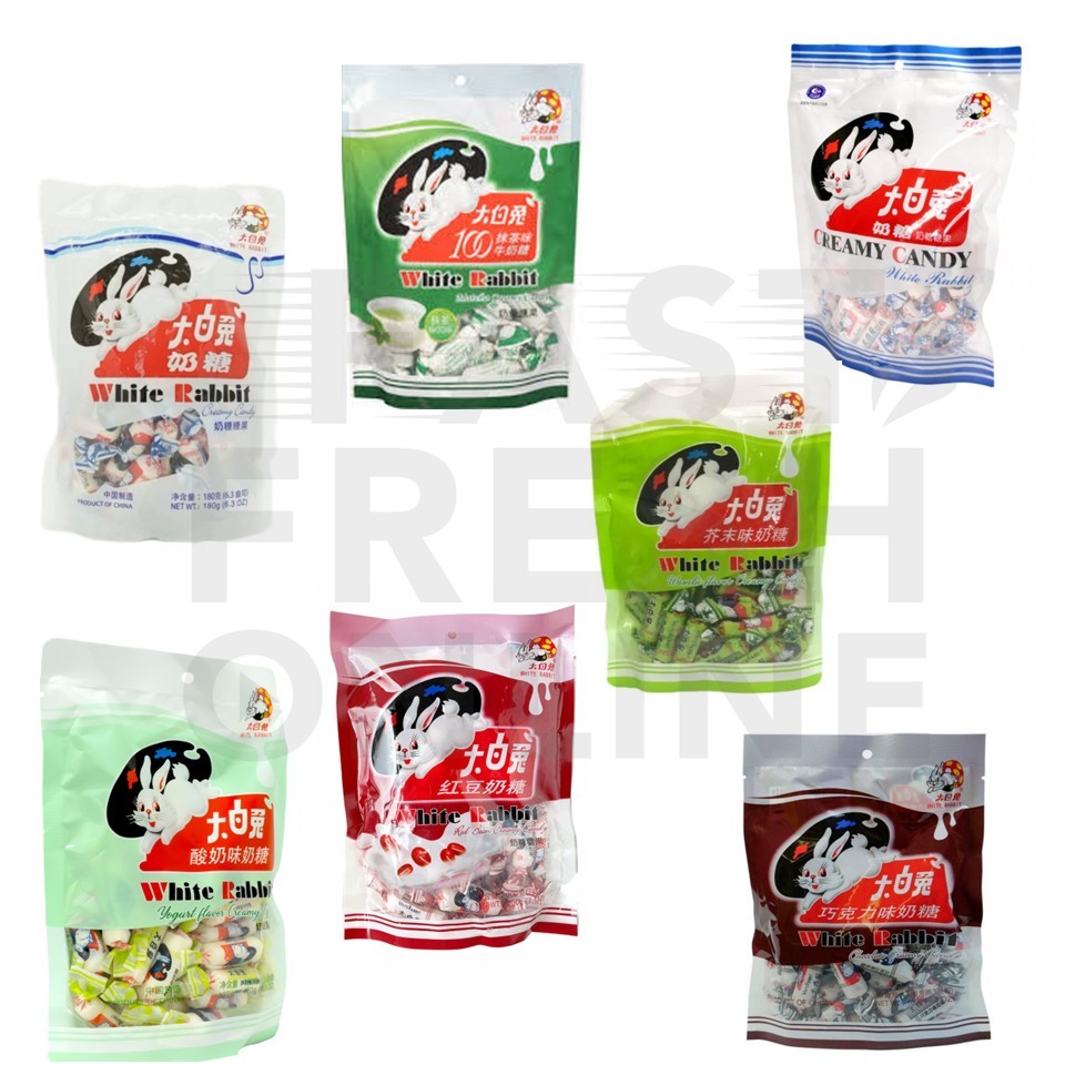 White Rabbit Candy -[ Chocolate / Cream Candy / Matcha / Red Bean ...