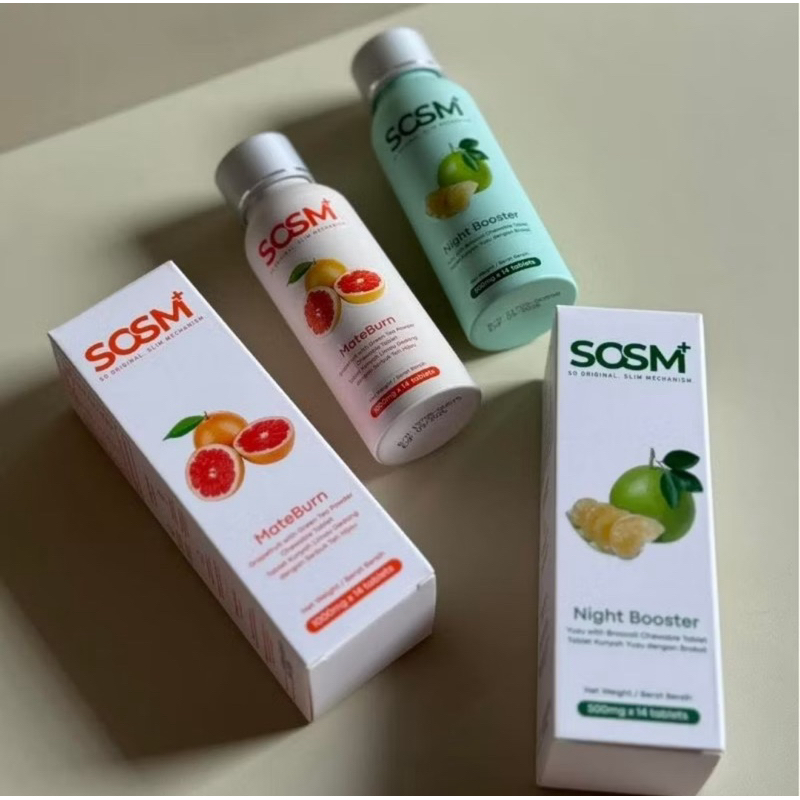 SOSM PLUS Sosm Mateburn &Sosm Night | Shopee Singapore