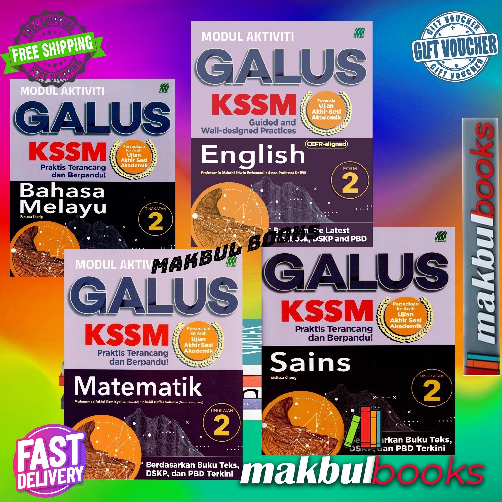 SASBADI: GALUS ACTIVITY MODULE KSSM LEVEL / FORM 2 UASA | Shopee Singapore