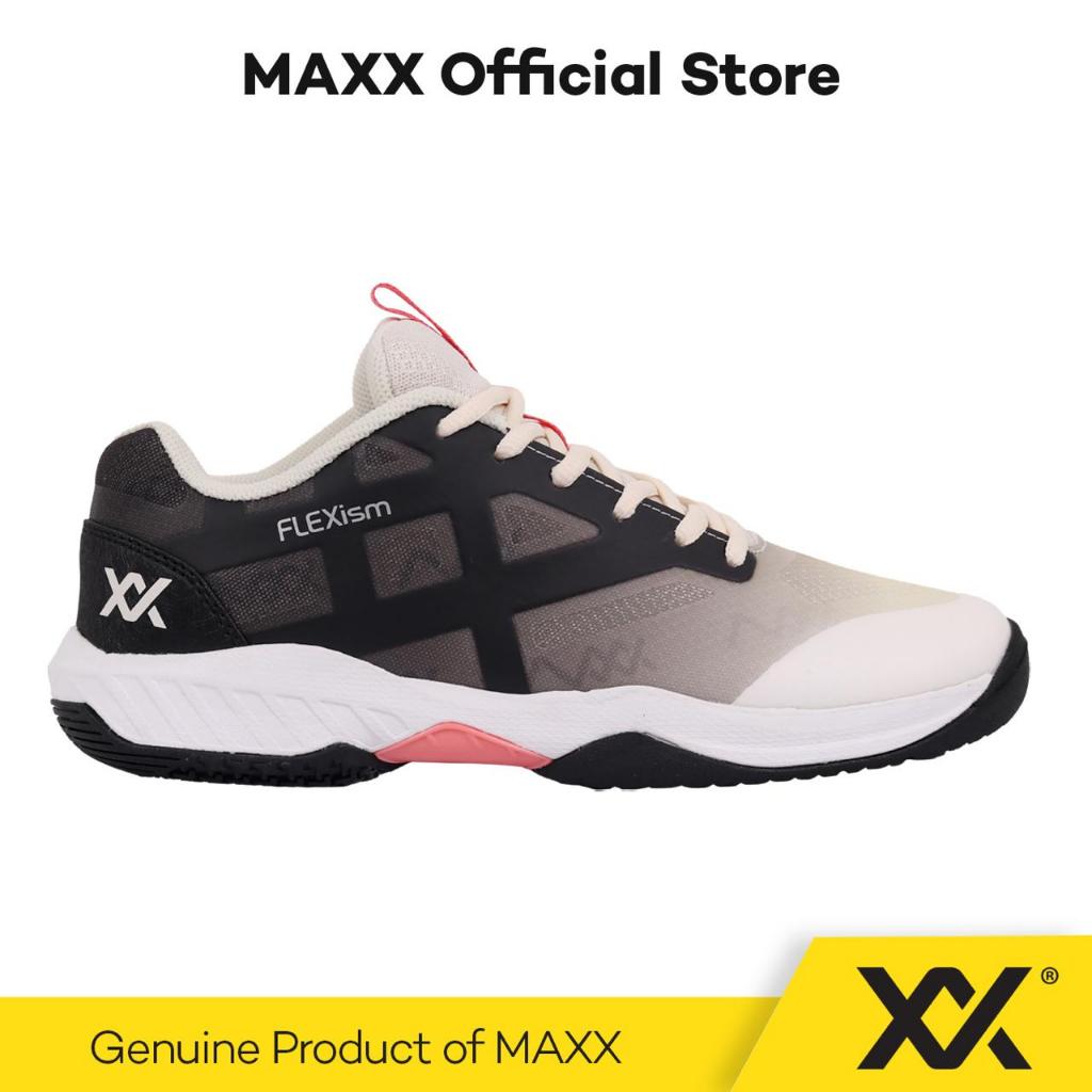 MAXX Sport Shoes - FLEXISM (Black-Beige) | Shopee Singapore