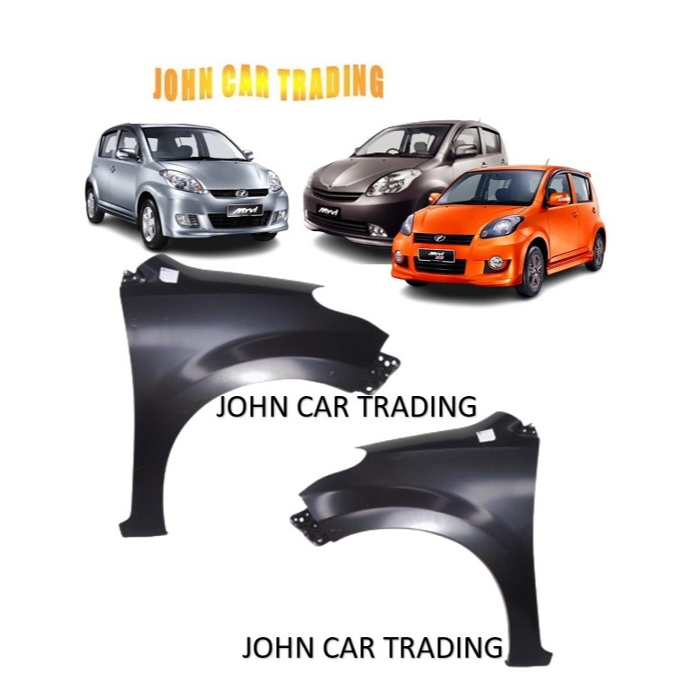 Perodua Myvi First Generation (2005~-2010) Front Fender Besi Myvi ...