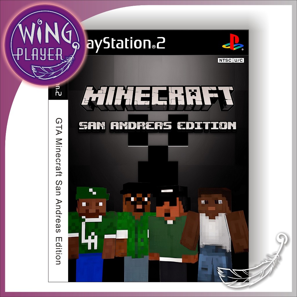 PS2 Game - GTA Minecraft San Andreas Edition | Shopee Singapore