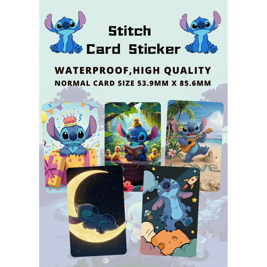 Stitch C-D Access Card/Touch ‘n Go TNG Card/Banapassport/ATM Debit ...