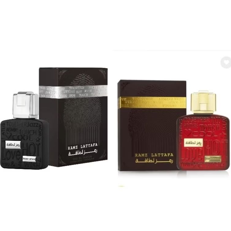Perfume Ramz Lattafa Gold | Ramz Lattafa Silver EDP For Men and Women ...