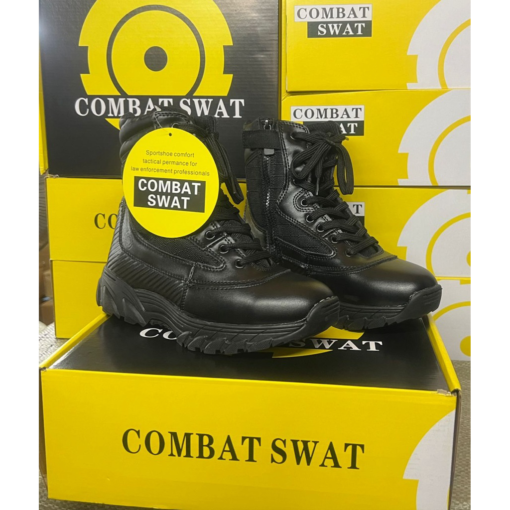 KASUT TACTICAL GOOD QUALITY COMBAT SWAT CS JAHIT TAPAK DIJAHIT WARANTY ...