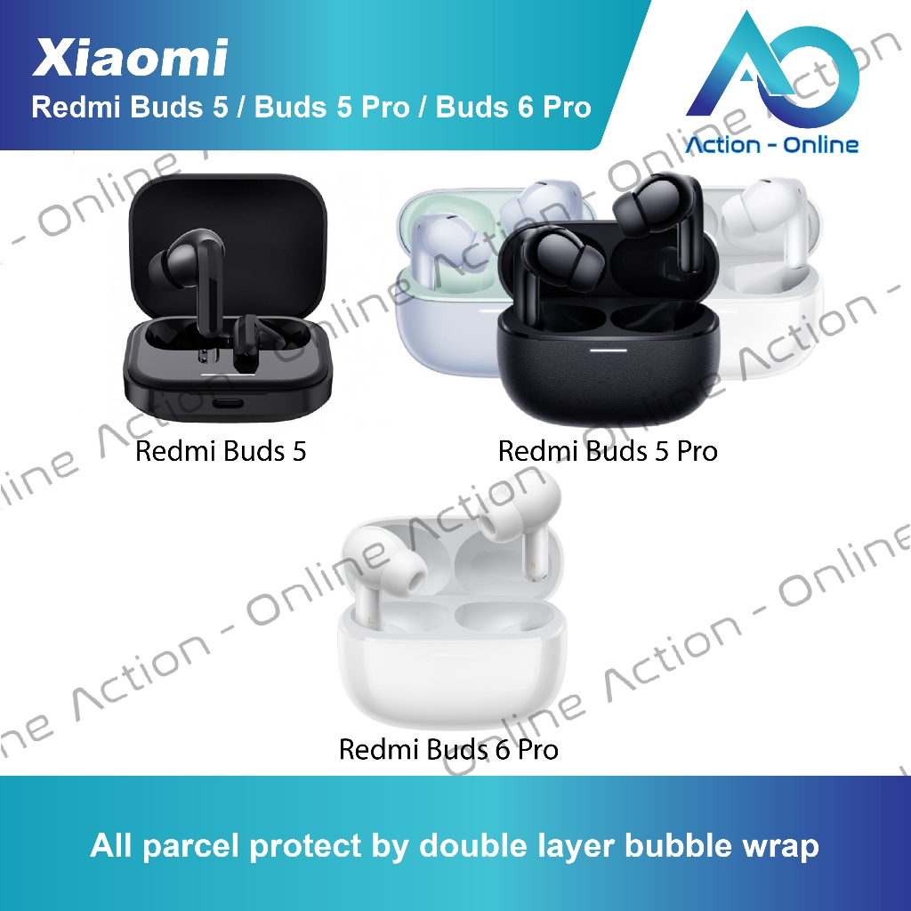 Xiaomi Redmi Buds 5 / Buds 5 Pro / Buds 6 Pro TWS Earphone Bluetooth ...
