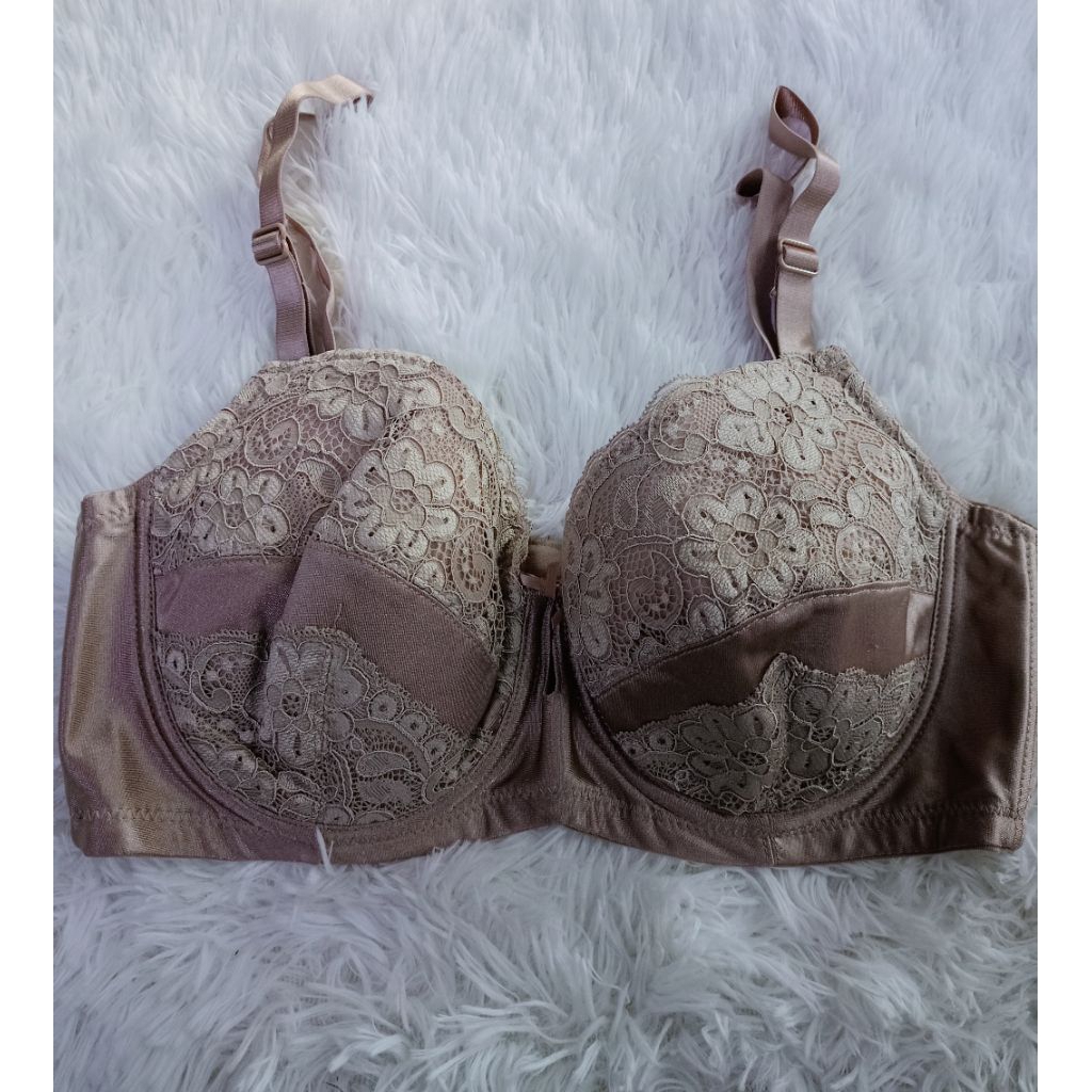 AVON MARINELLA BRA MOCHA UW FULL CUP LACE BRA | Shopee Singapore