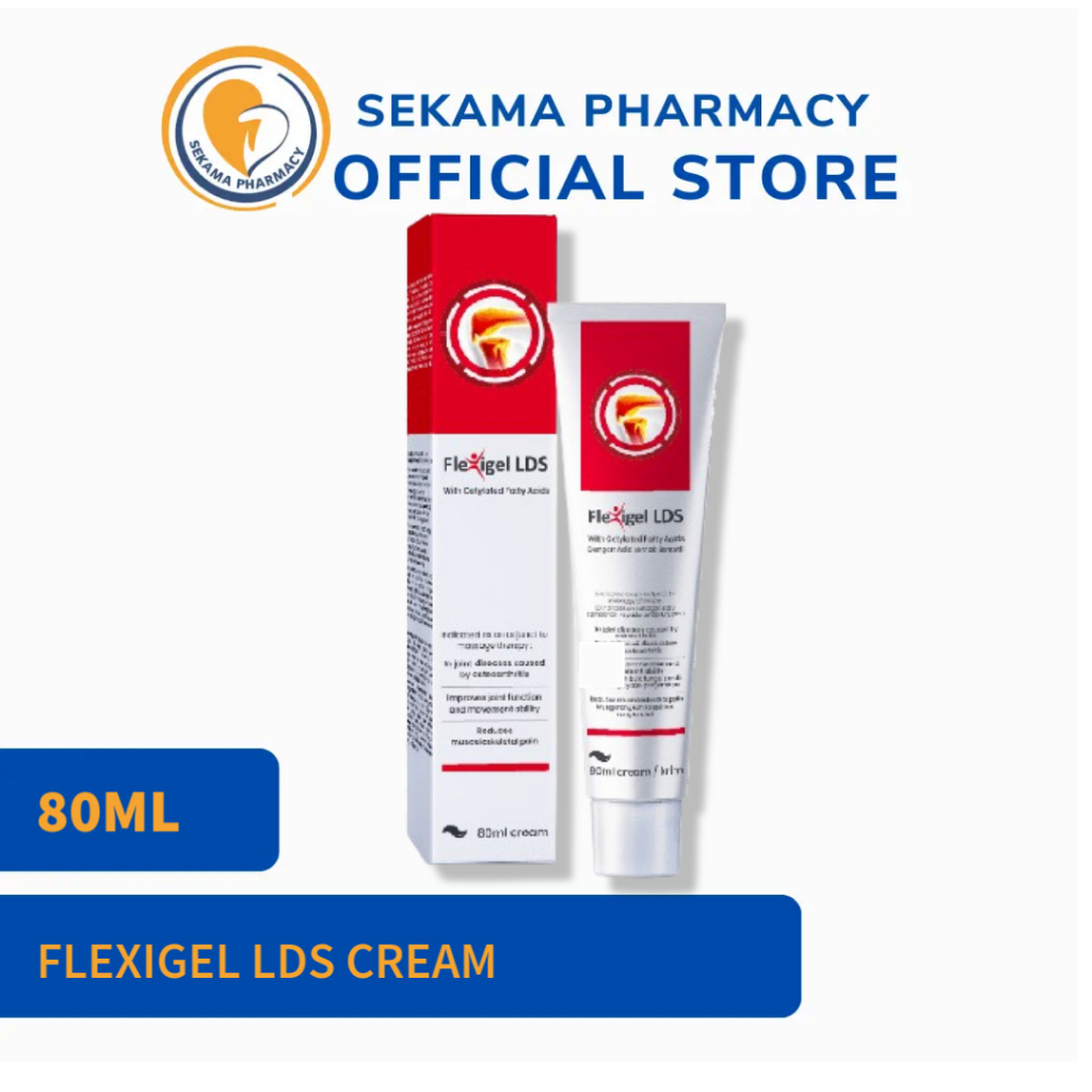 FLEXIGEL LDS CREAM 80ML [EXP: 07/2026] | Shopee Singapore