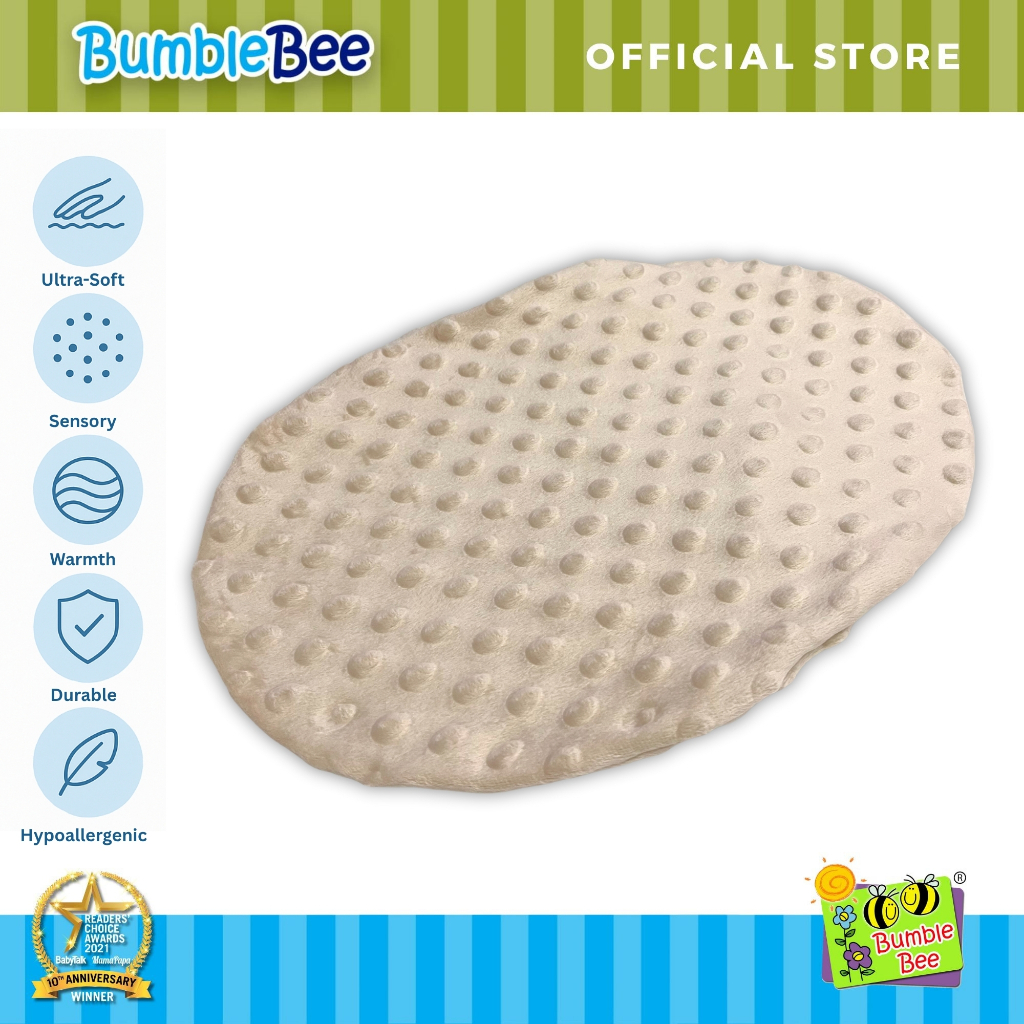 Bumble Bee Dimple Pillow Case (Premium Minky Dot Fabric) | Shopee Singapore