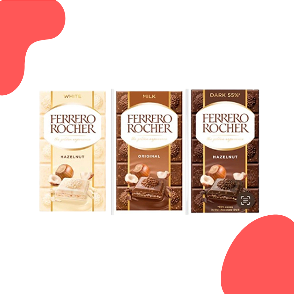 FERRERO ROCHER BAR MILK CHOCOLATE 270G | Shopee Singapore
