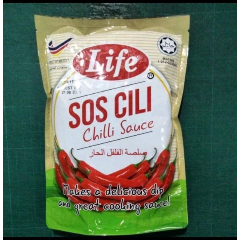 Life Sos Cili /Chilli Sauce (1kg refill pack)(with secure bubble wrap ...