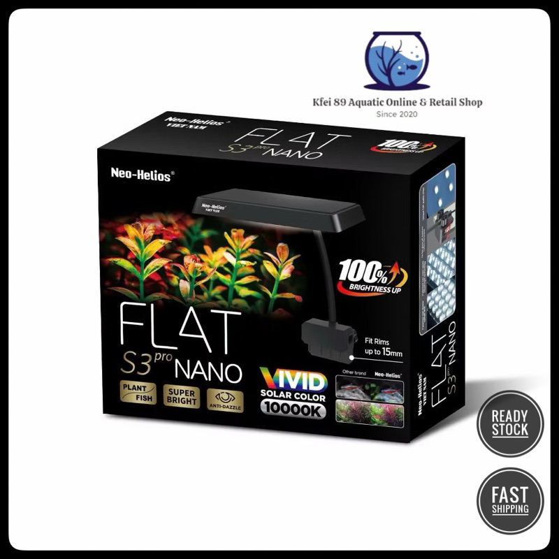 KFEI89 X Neo-Helios Aquarium Led S3 Pro / S3 Pro + 10000k Vivid Colour ...