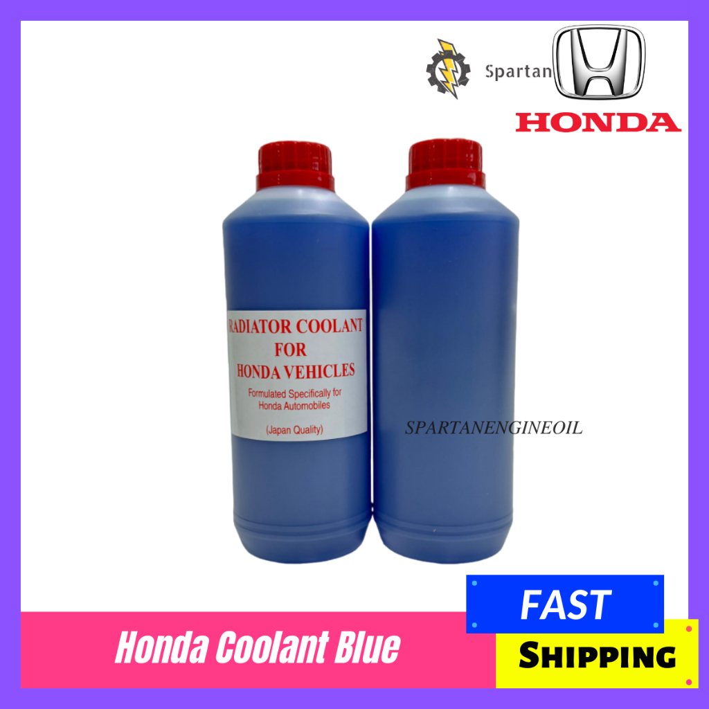 HONDA BLUE RADIATOR COOLANT FOR HONDA VEHICLES(100% Japan Quality) (1L ...