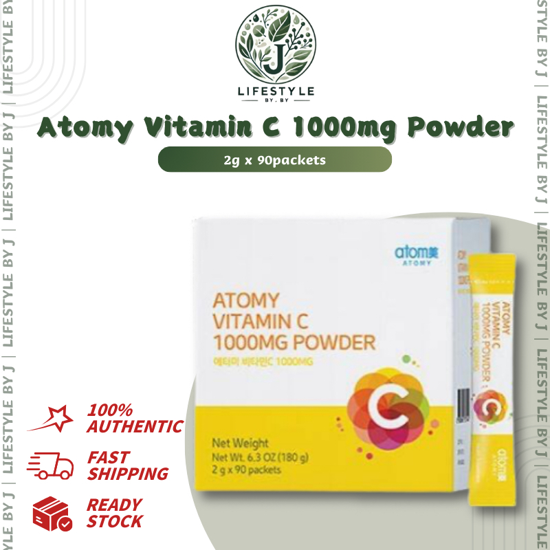 Atomy Vitamin C 1000mg Powder (2g x 90 Packets) Vitamin C Supplement ...
