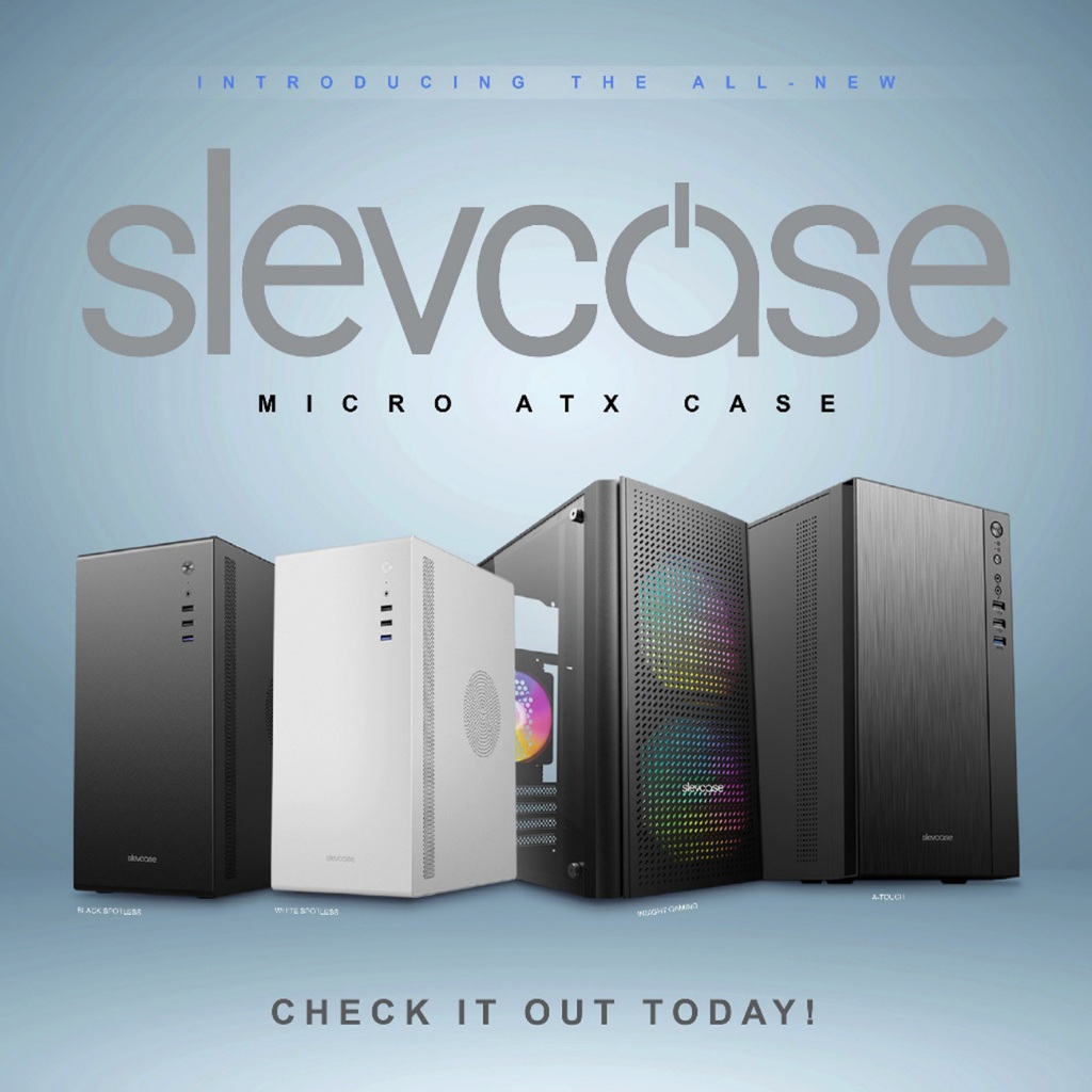 SLEVCASE INSIGHT / SPOTLESS / ENVISION MATX ITX PC CASING (Minimalism ...