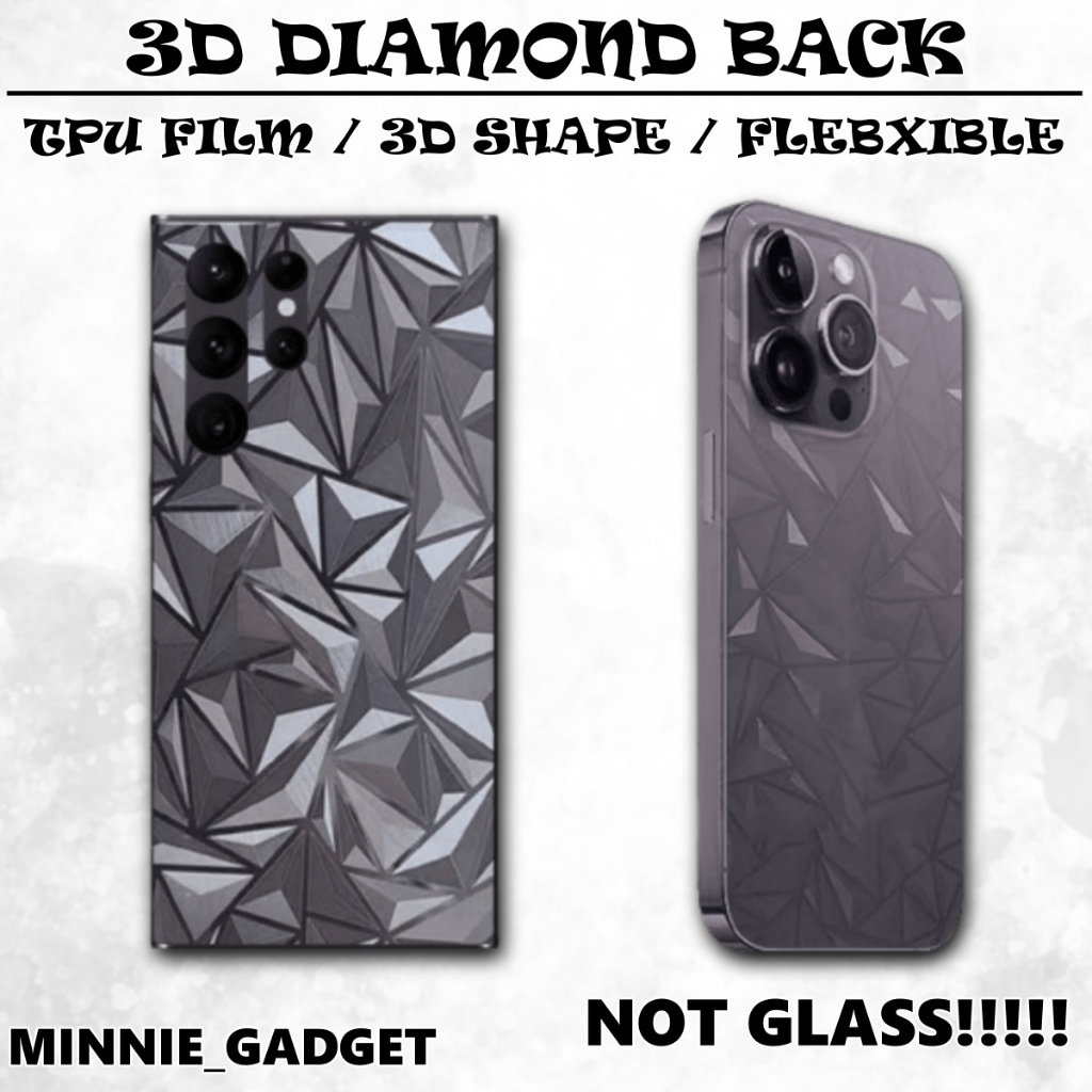 3D Diamond Back Nothing CMF Phone 1 / Nothing Phone 2a Plus / Nothing ...