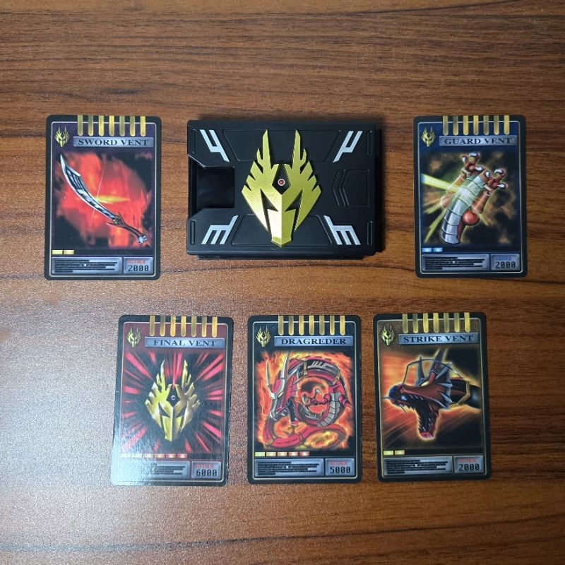 KO CSM Ryuki Deck + 5 Advent Cards Kamen Rider Ryuki | Shopee Singapore