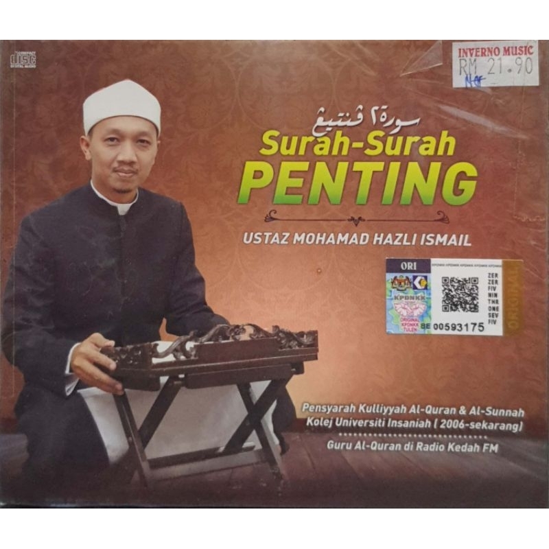 Mohamad Hazli Ismail - Surah Surah Penting (CD) | Shopee Singapore