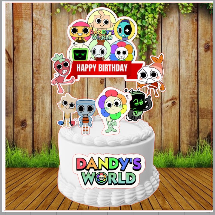 DANDYS WORLD CAKE TOPPER 001 | Shopee Singapore