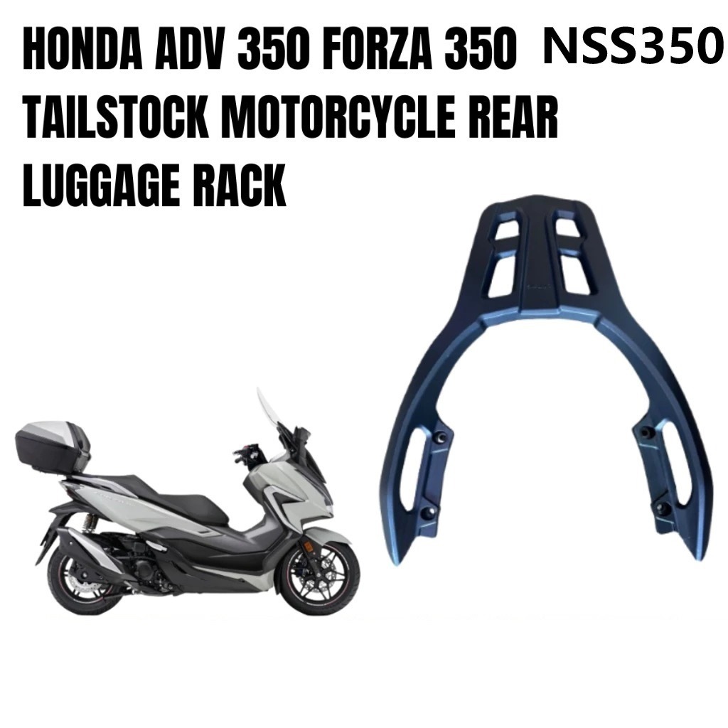 Heavy Duty Monorack Honda ADV350 Forza350 NSS350 ADV Forza NSS 350 Spoiler Top Box Carrier ...