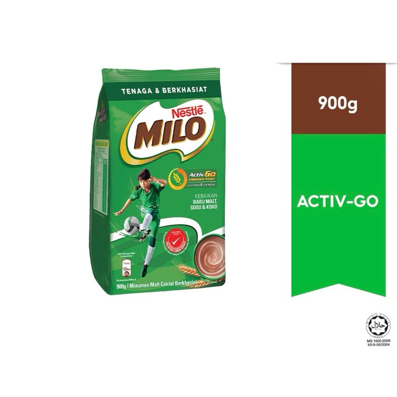 Nestle MILO Activ-Go Chocolate Malt Powder 900g | Shopee Singapore