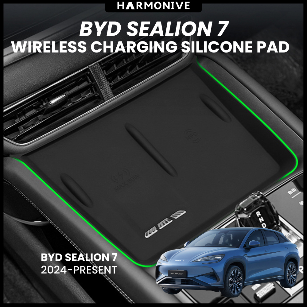 Harmonive Central Wireless Charging Silicone Pad BYD SEALION 7 (2024 ...