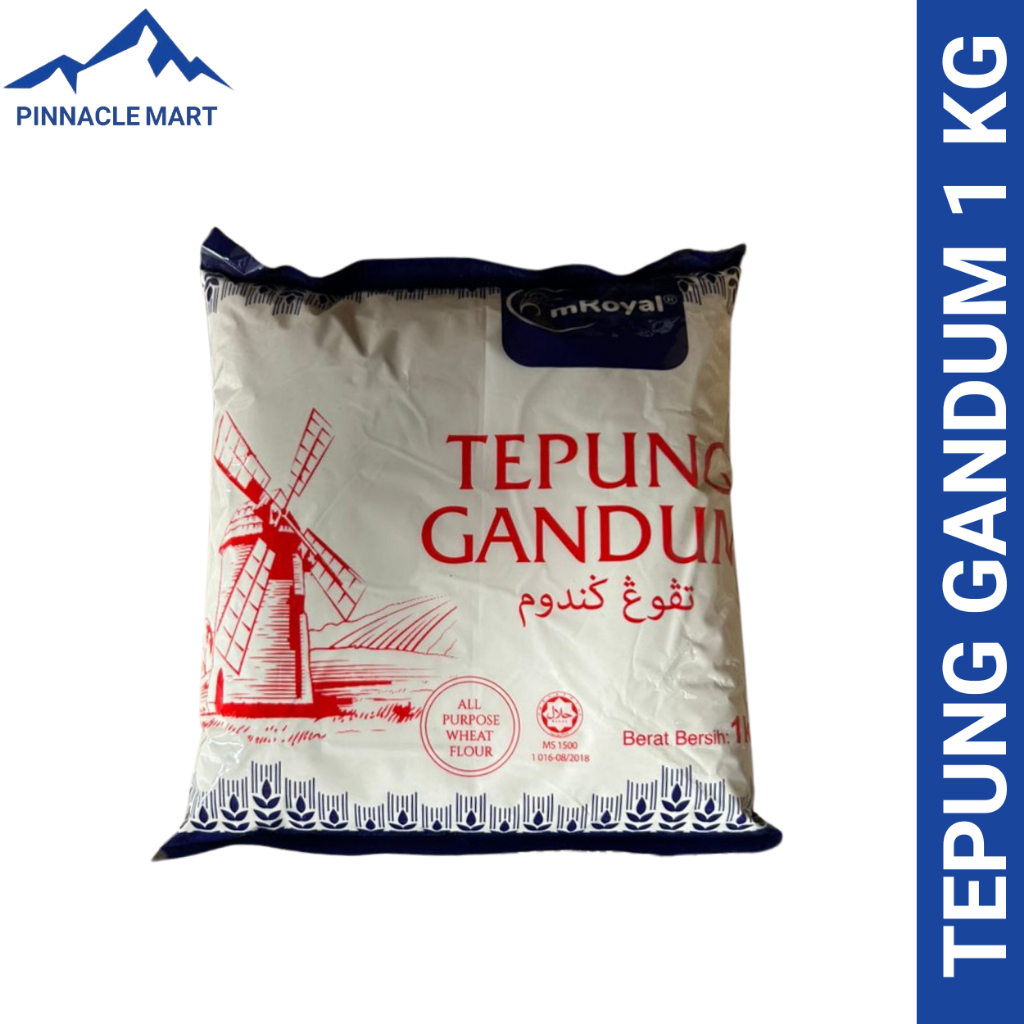 TEPUNG GANDUM/WHEAT FLOUR 1 KG | Shopee Singapore