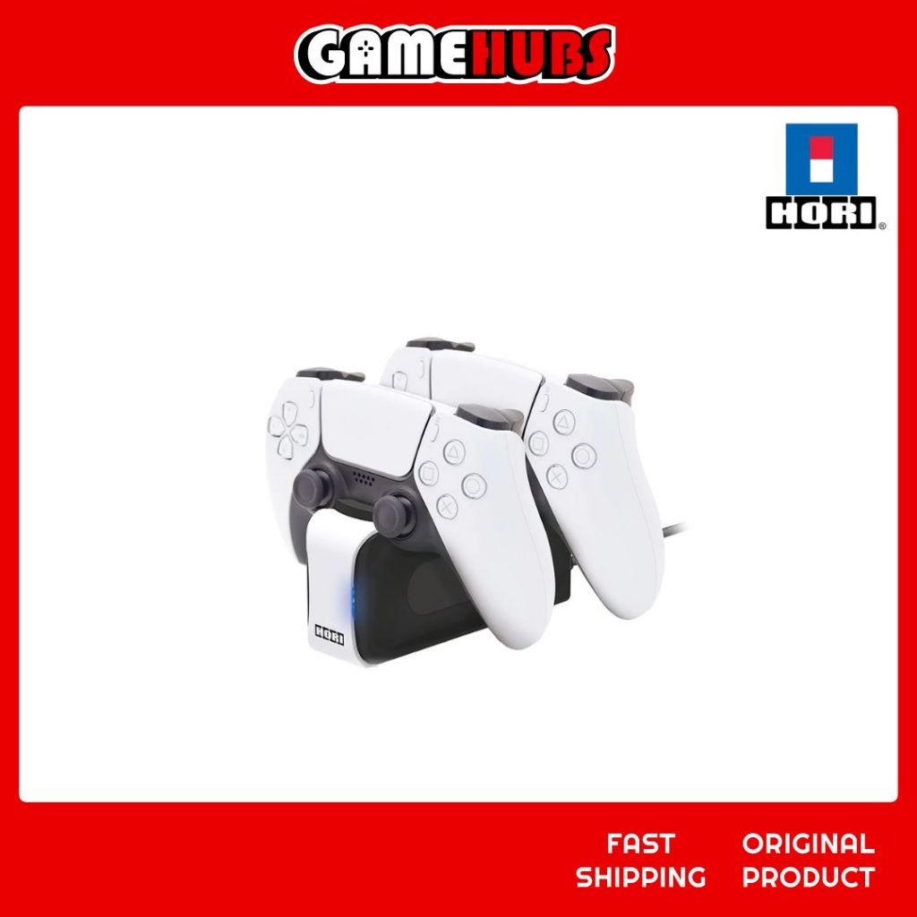 Hori PS5 Dualsense Dual Charging Station - (Official Set) | Shopee Singapore