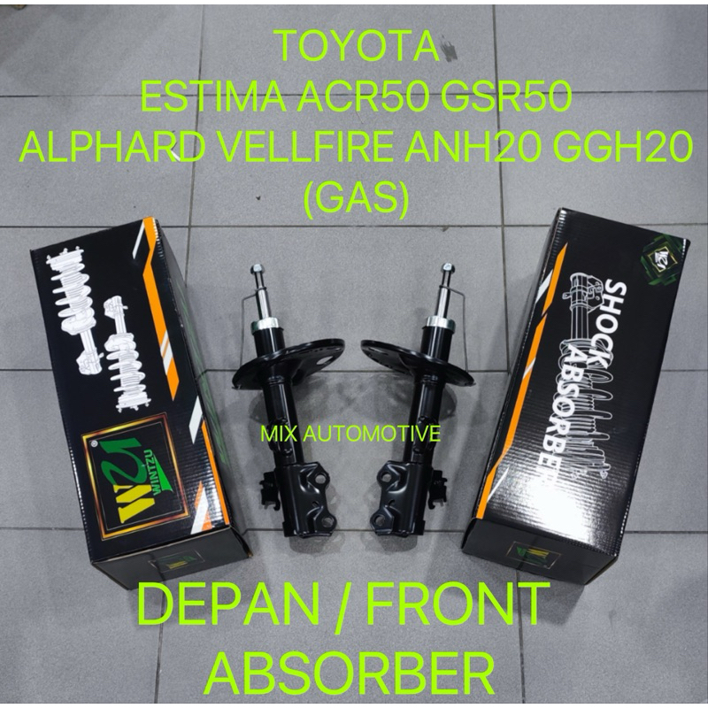 100% WINTZU TOYOTA ALPHARD VELLFIRE ANH20 GGH20 AGH30 GGH30 ESTIMA ACR50 GSR50 2006 DEPAN FRONT ...