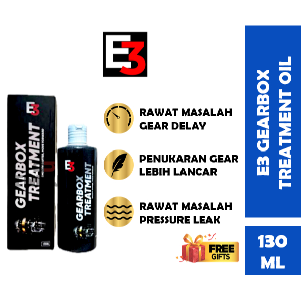 E3 OIL Gearbox Oil Treatment/ Penyelesaian Masalah Gearbox Kereta Auto Manual Cvt DSG E3 Gearbox ...