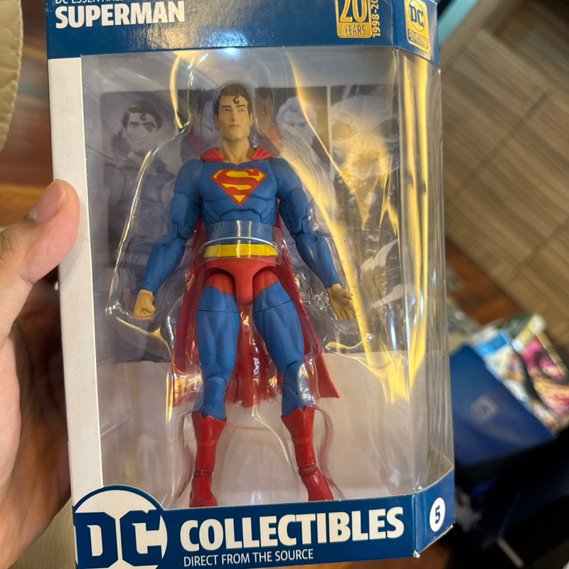 DC Direct DC Essentials SUPERMAN Action Figure (NEW) | Shopee Singapore