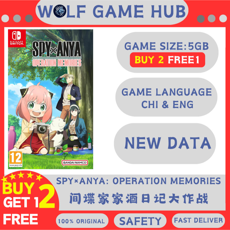 SPY×ANYA: Operation Memories (Nintendo switch) Digital Game Download ...