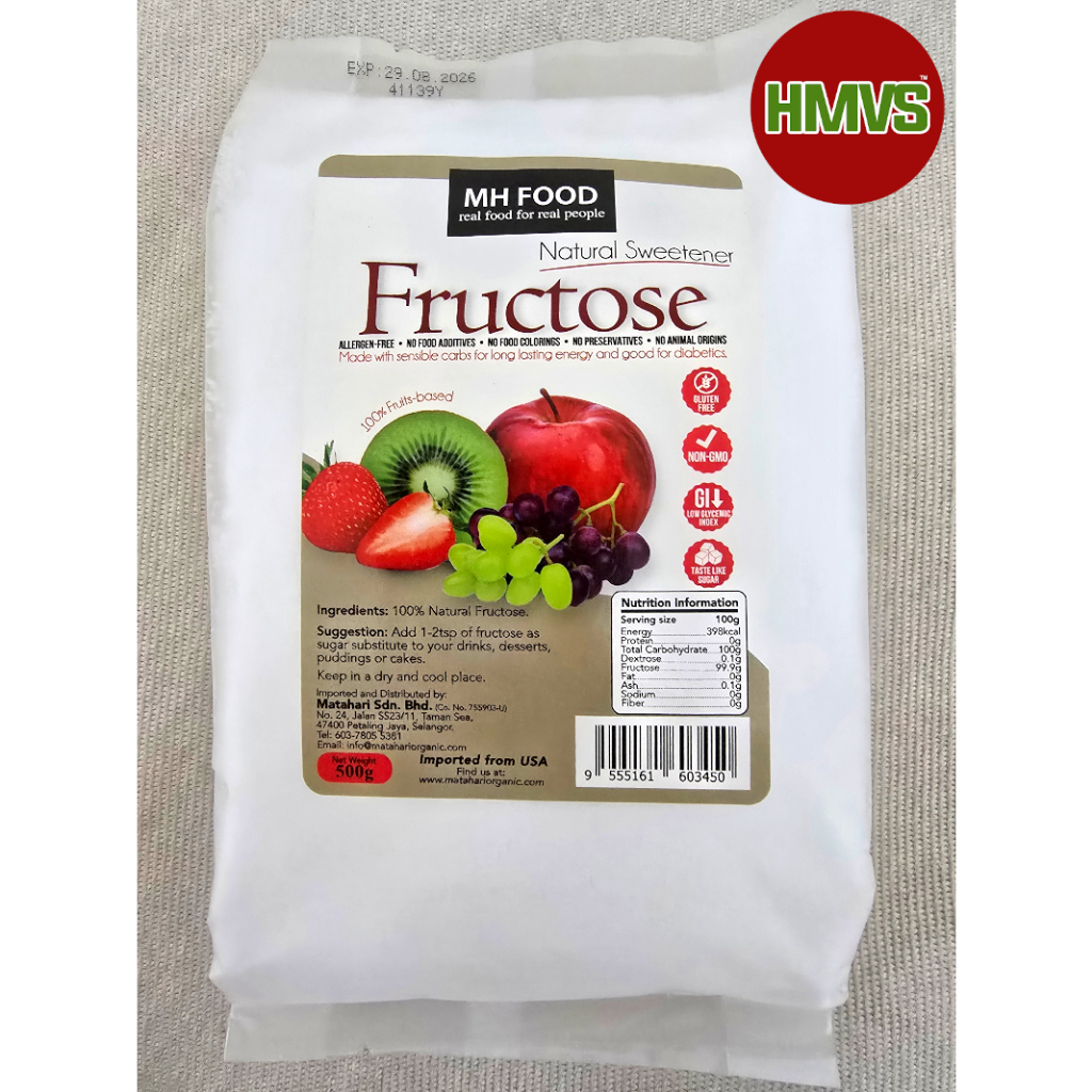MH Food Fructose Natural Sweetener (天然水果糖) 500g | Shopee Singapore